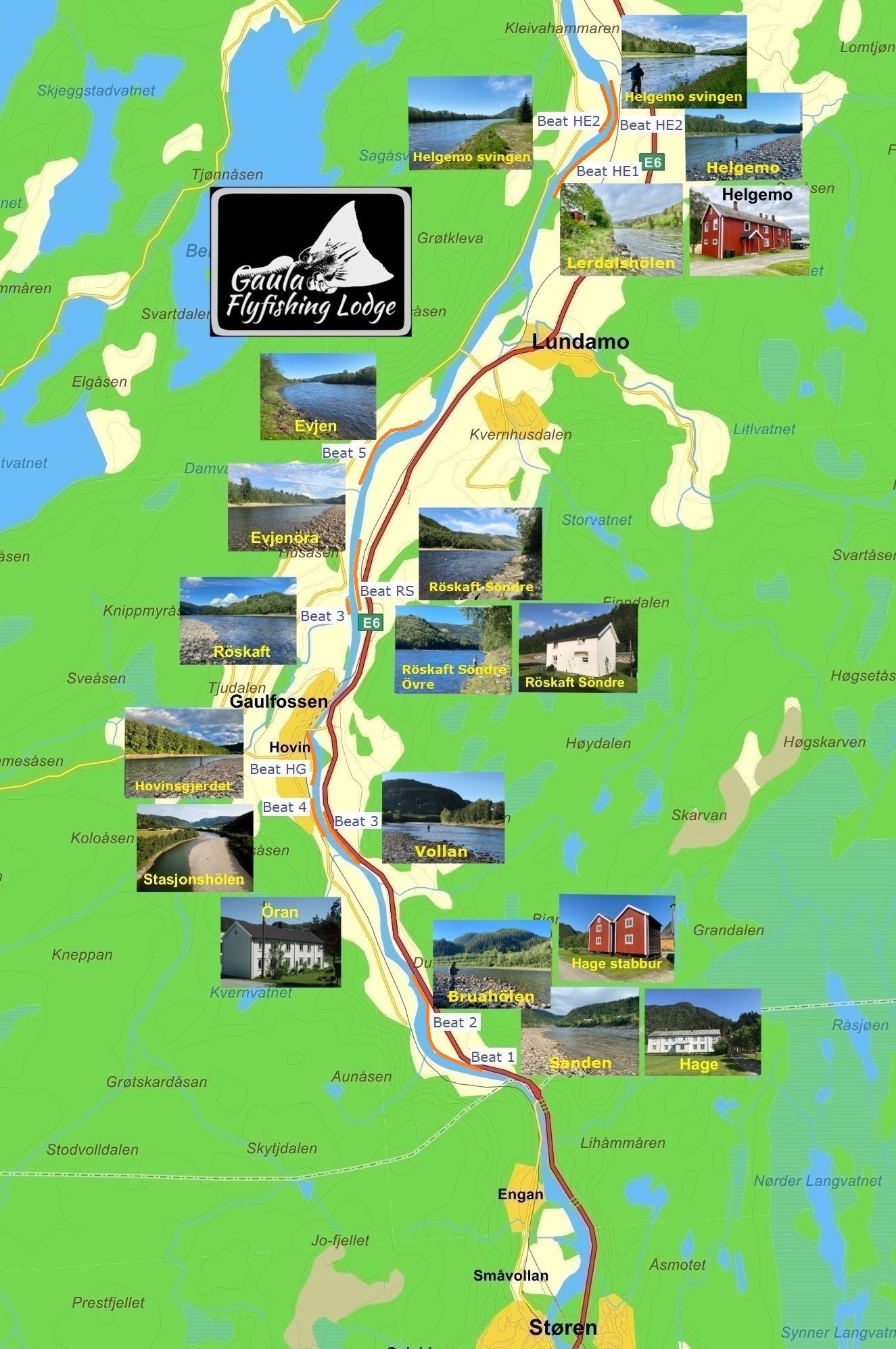 Gaula Flyfishing Lodge | Norske Lakseelver